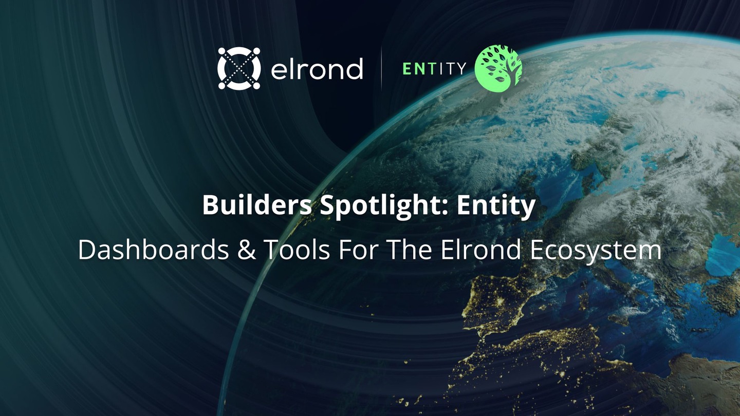 Entity utiliza la Blockchain de Elrond para dar a conocer sus servicios ...